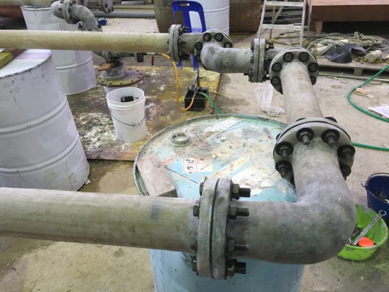 ECTFE Lined FRP Pipe Spool | Heng Lee Composite Engineering