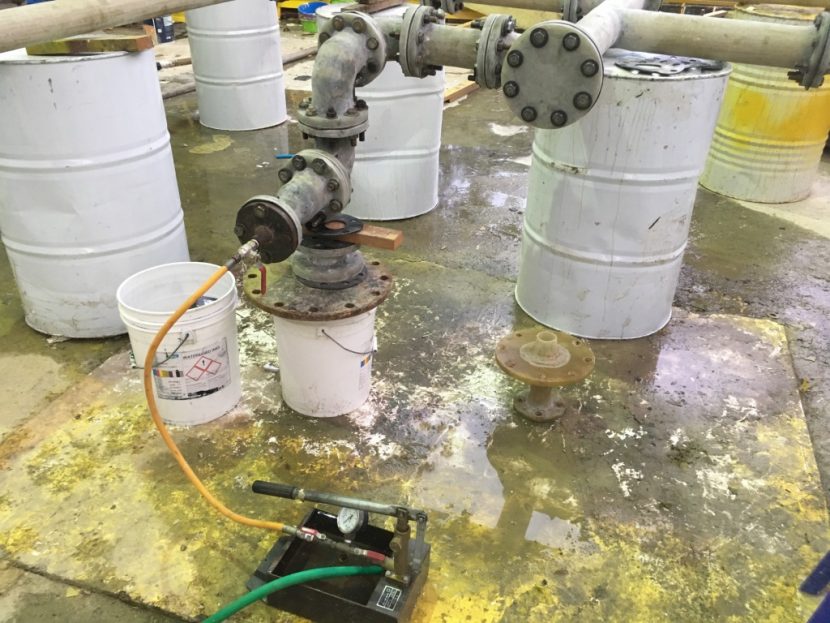 ECTFE Lined FRP Pipe Spool | Heng Lee Composite Engineering