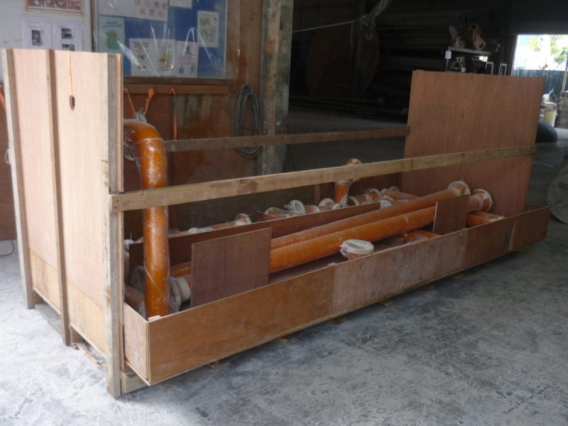 ECTFE Lined FRP Pipe Spool | Heng Lee Composite Engineering