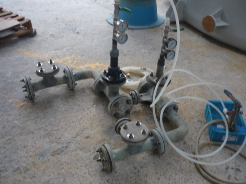 PVDF Lined FRP Pipe Spool | Heng Lee Composite Engineering